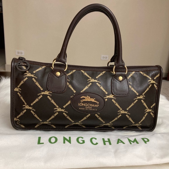 Longchamp | Bags | Auth Longchamp Made In France Leather Rare | Poshmark